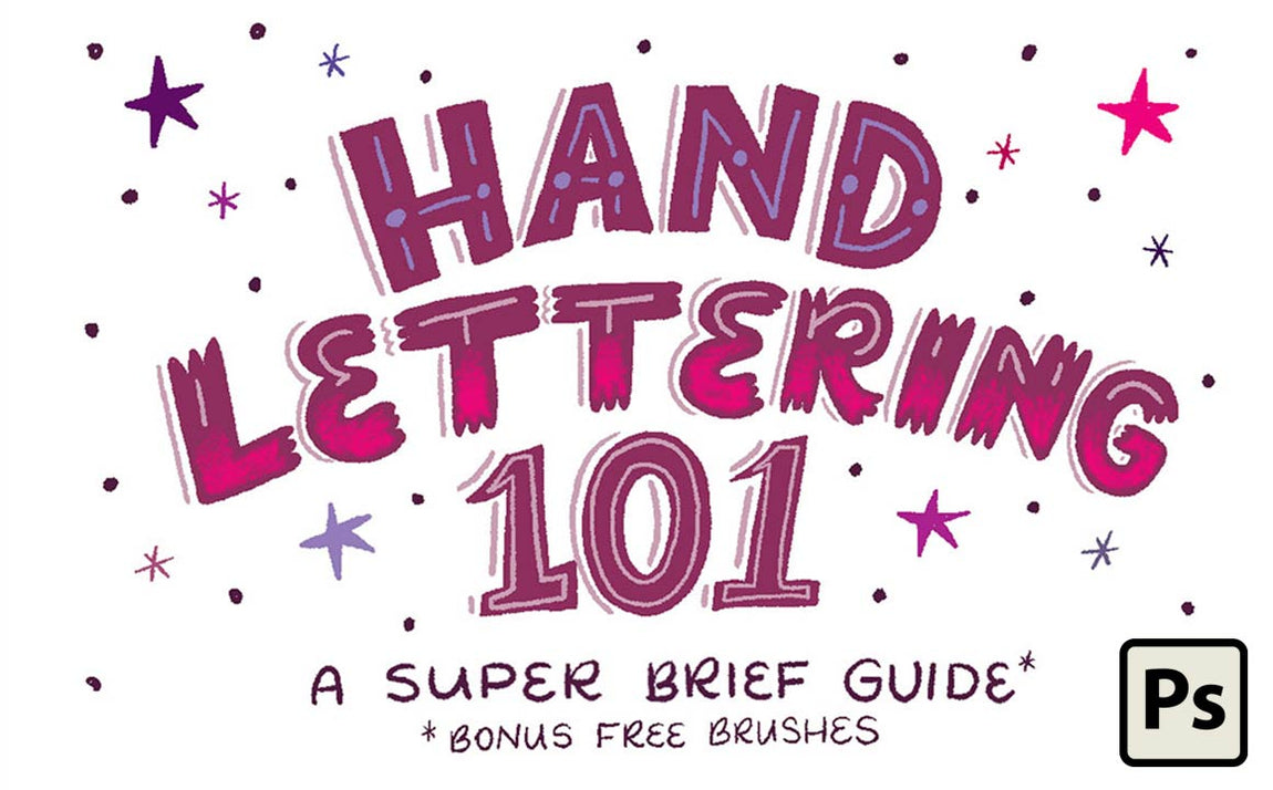 Hand Lettering 101: A Super-Brief Guide with Bonus Free Brushes ...