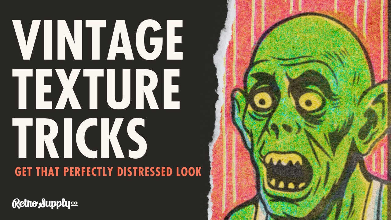 Retro and Vintage Tutorials for Photoshop and Illustrator - RetroSupply Co.