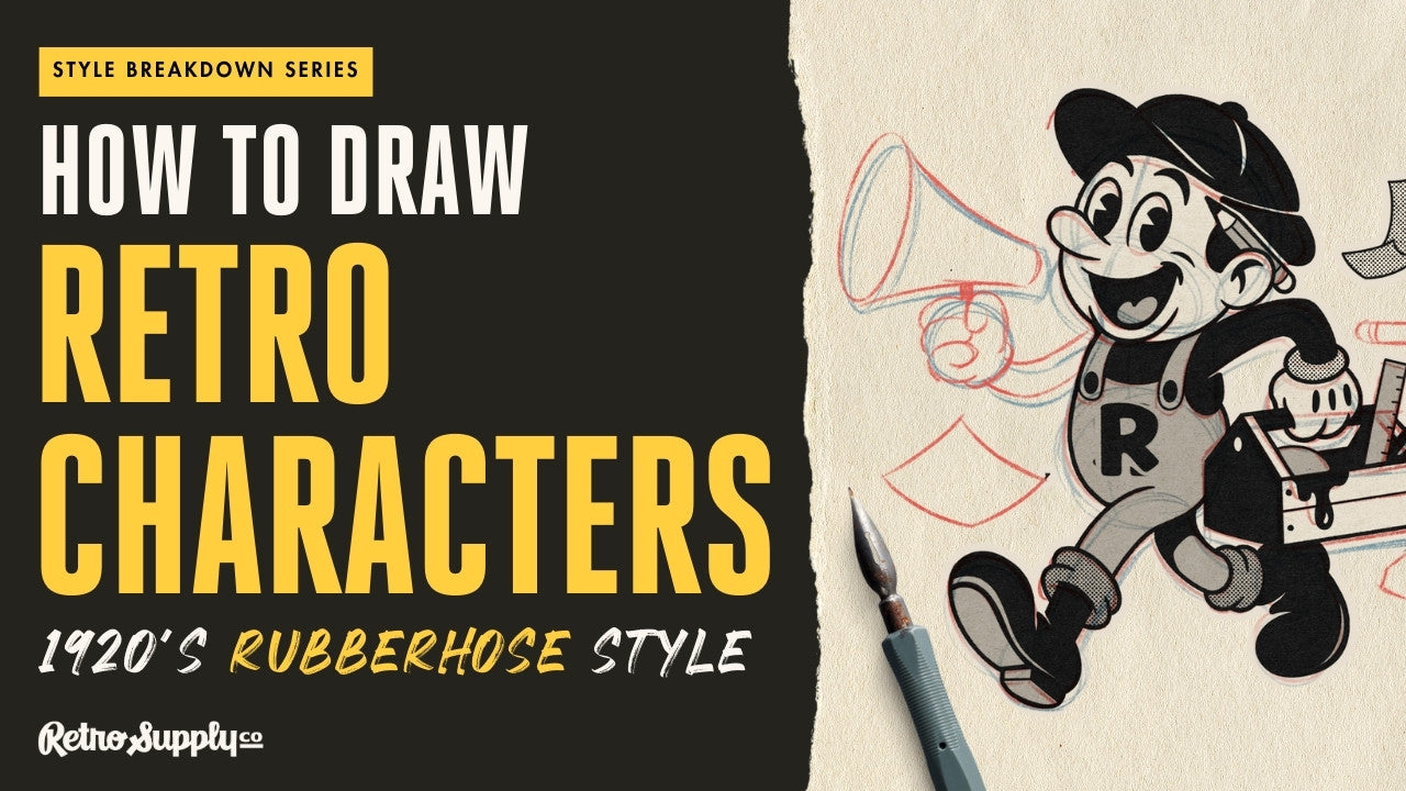 Retro and Vintage Tutorials for Photoshop and Illustrator - RetroSupply Co.