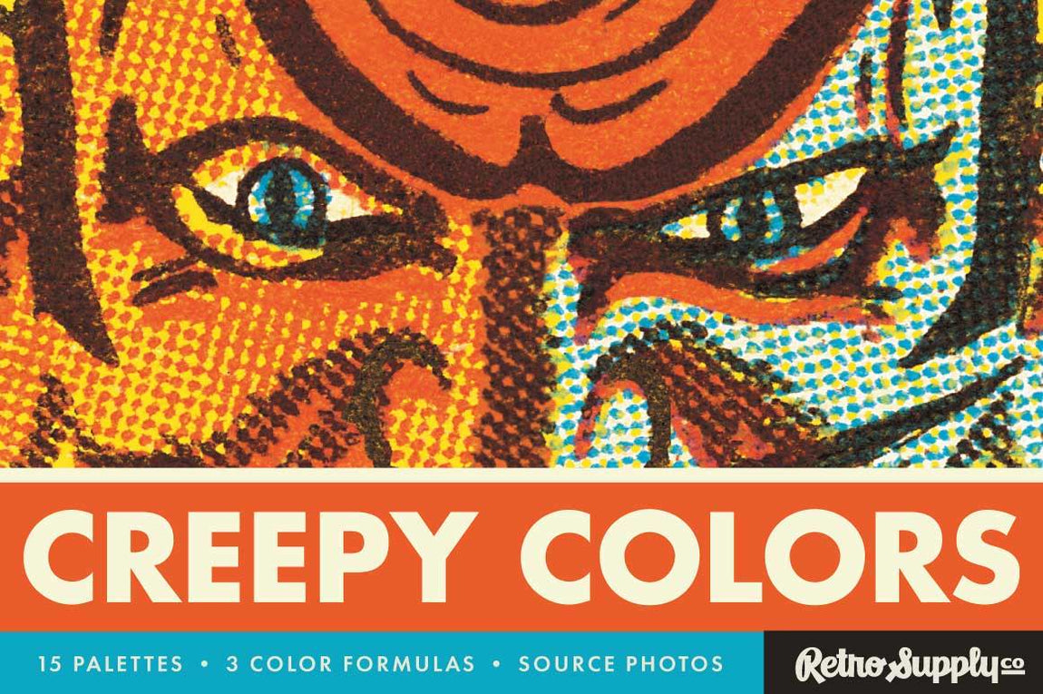 Creepy Colors Spooky Color Palettes for Your Next Project | RetroSupply Co.