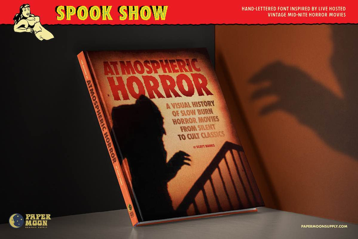 Spook Show Font & Graphics Collection - RetroSupply Co.