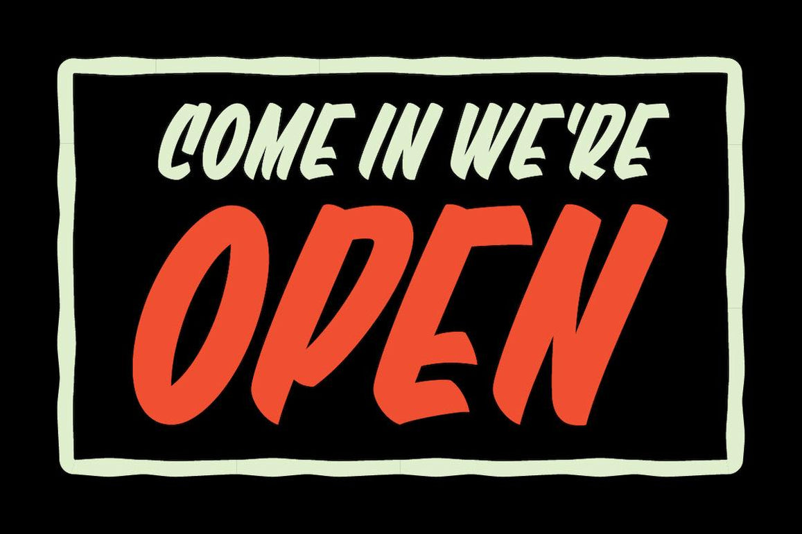 Corner Store Brush Script Font | RetroSupply Co.