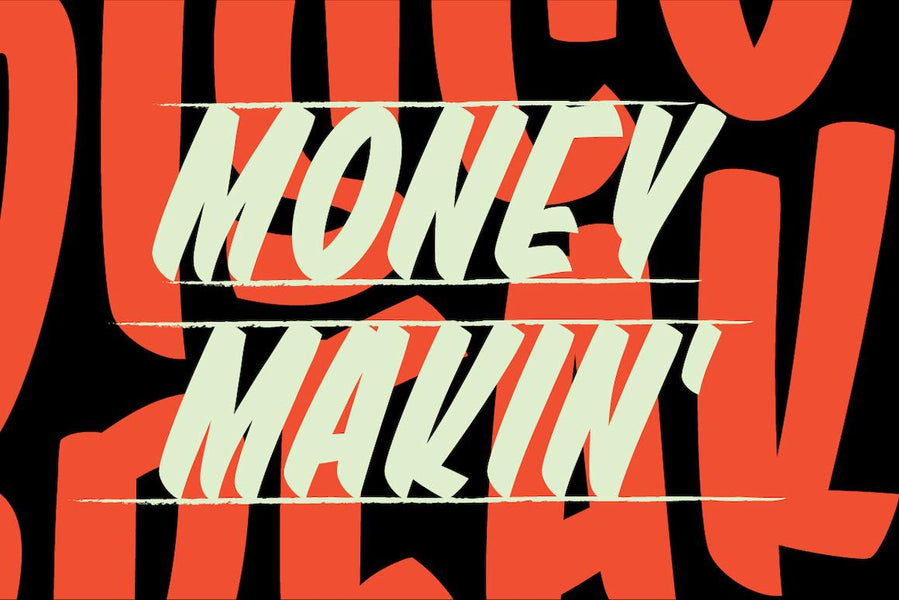 Corner Store Brush Script Font | RetroSupply Co.