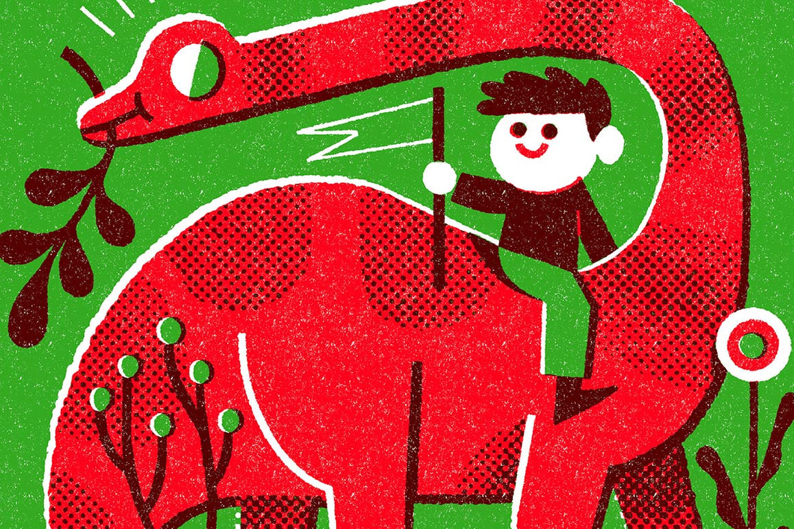 DupliTone Halftone Brushes for Illustrator | RetroSupply Co.