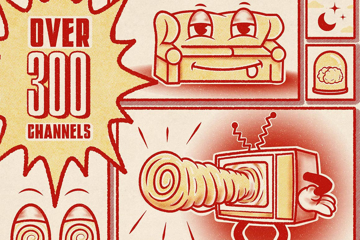 DupliTone Halftone Brushes for Procreate | RetroSupply Co.