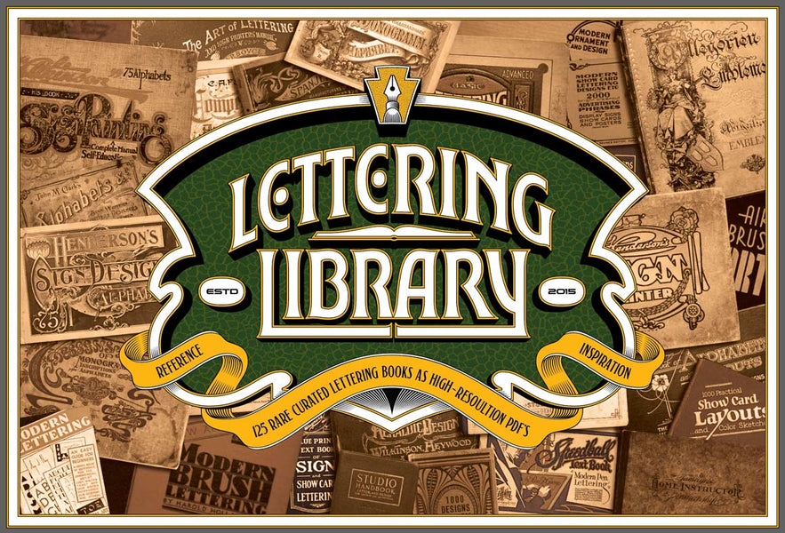 The Lettering Library Mega Bundle | RetroSupply Co.