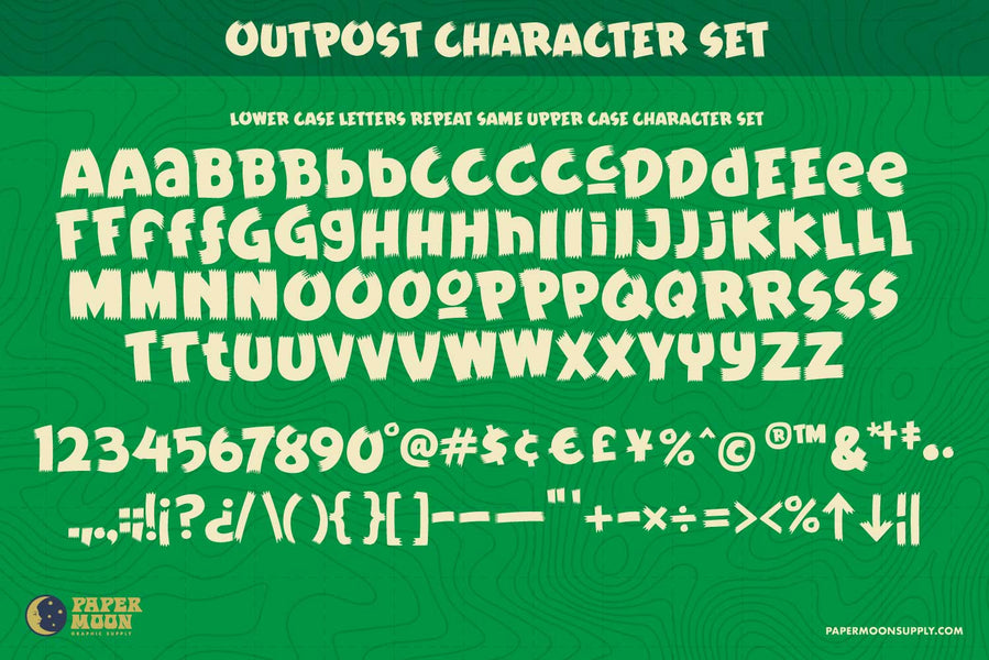 Outpost Font - RetroSupply Co.