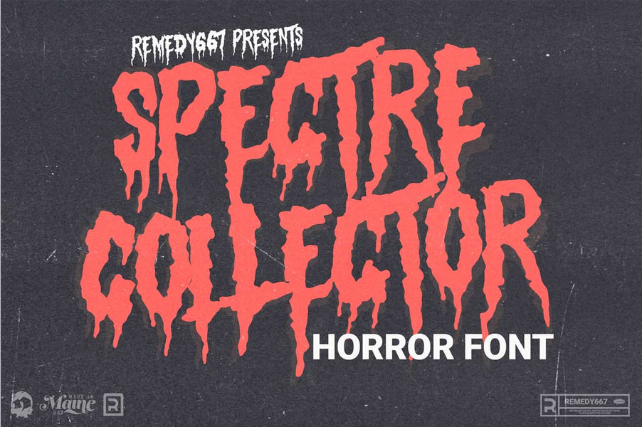 The Cosmic Horror Font Bundle - RetroSupply Co.