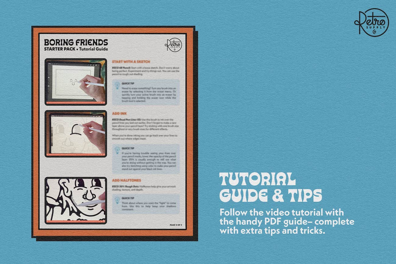 Boring Friends Starter Pack | RetroSupply Co.