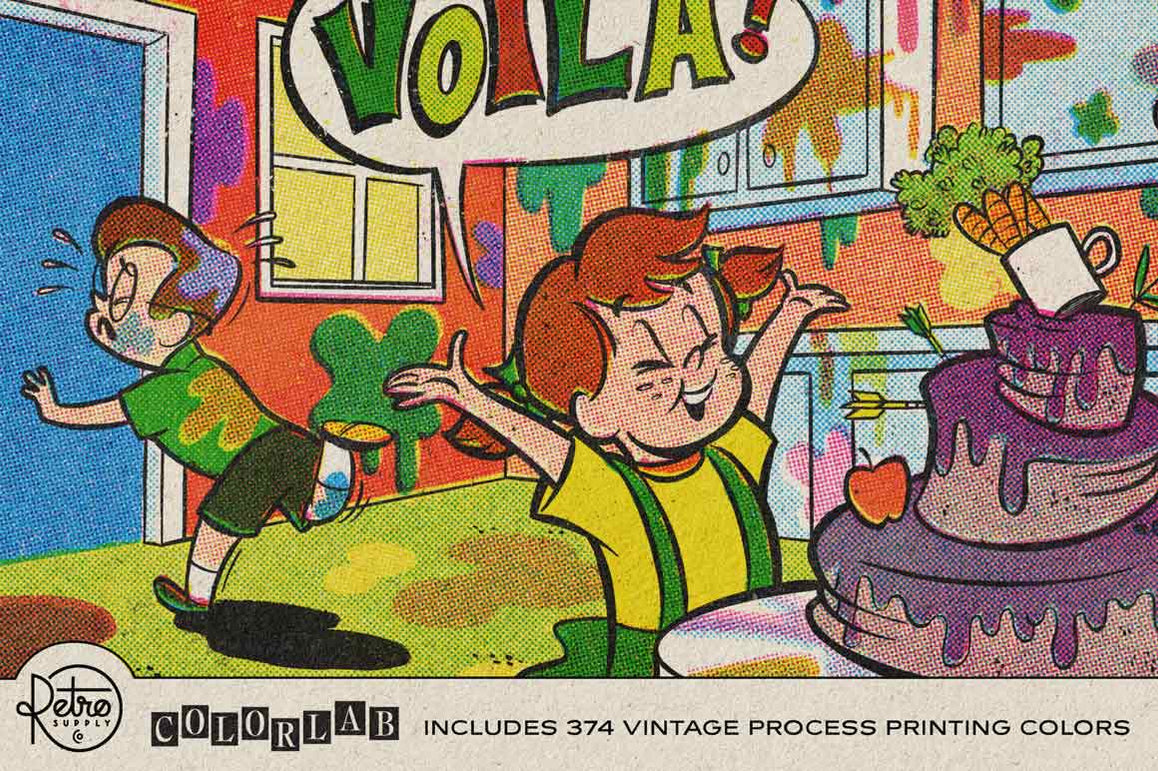 ColorLab Premixed Swatches for Procreate | RetroSupply Co.