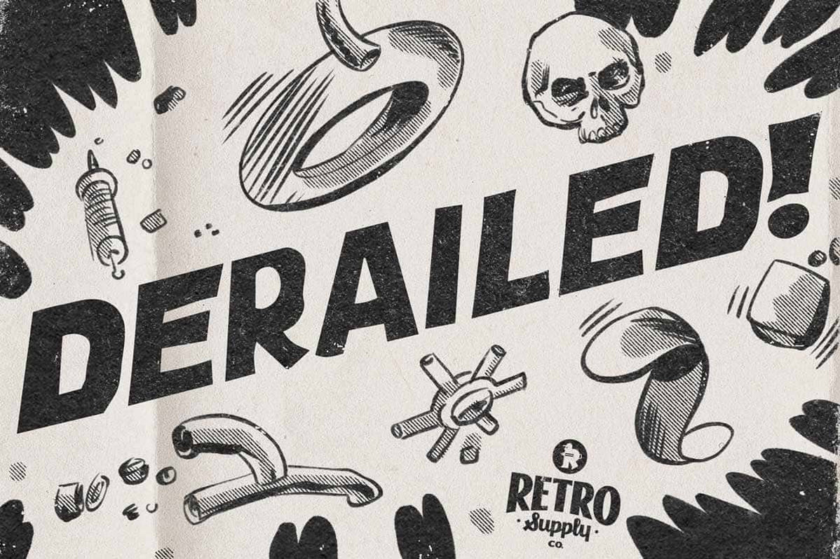 Vintage Comic Font Pack | RetroSupply Co.