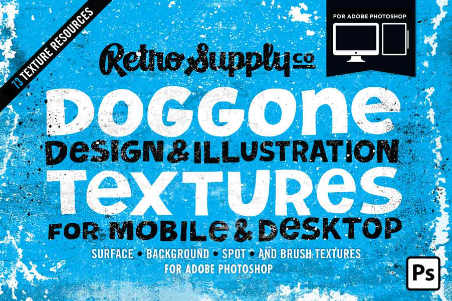 Doggone Design & Illustration Textures by Von Glitschka | for Photosho ...