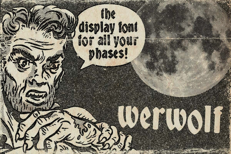 Vintage Comic Font Pack | RetroSupply Co.