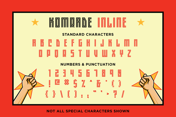 Komrade Font - RetroSupply Co.