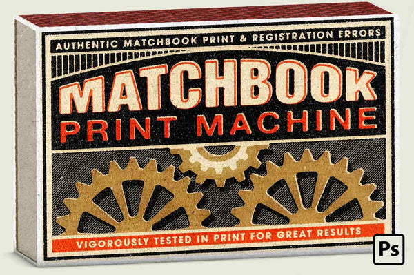Matchbook Print Machine | RetroSupply Co.