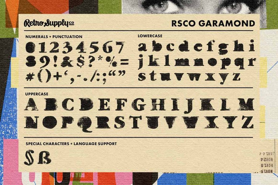RSCO Garamond | RetroSupply Co.