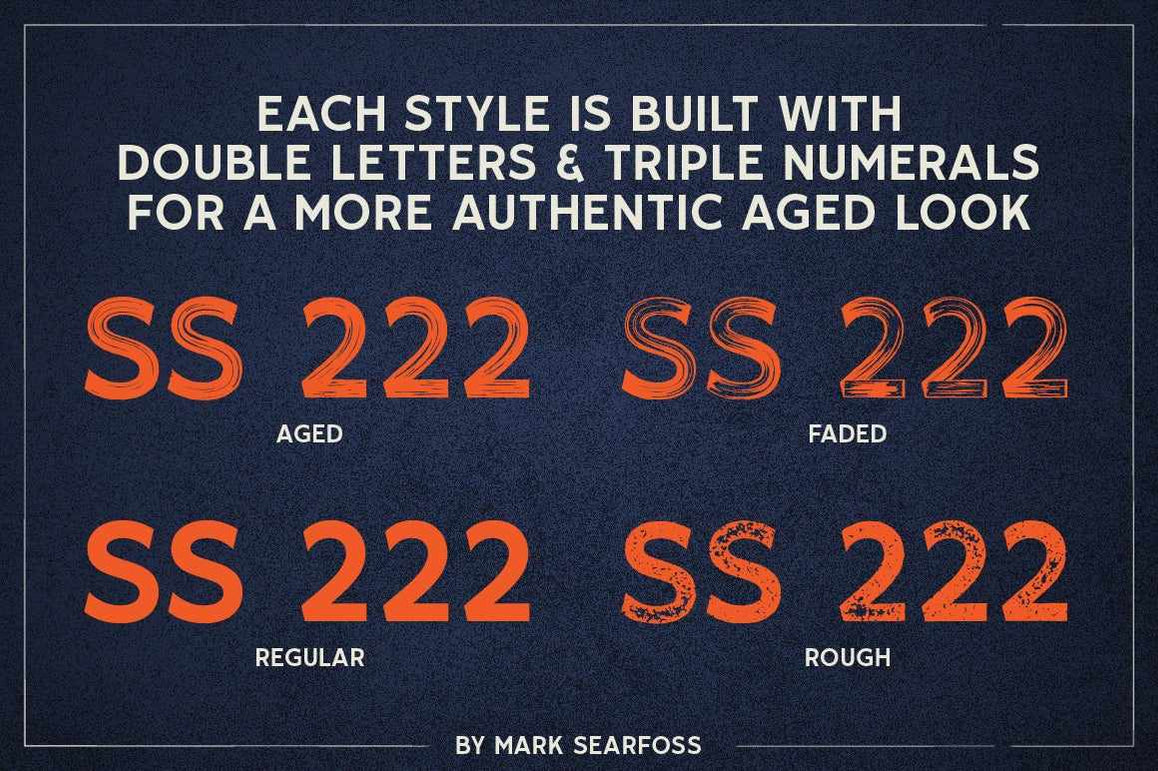 The Sign Maker's Font Bundle by Mark Searfoss - RetroSupply Co.