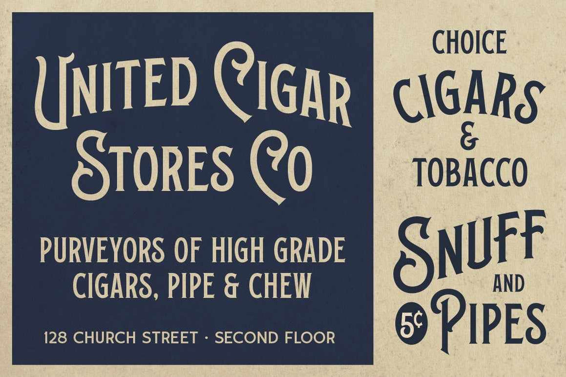 The Sign Maker's Font Bundle by Mark Searfoss - RetroSupply Co.