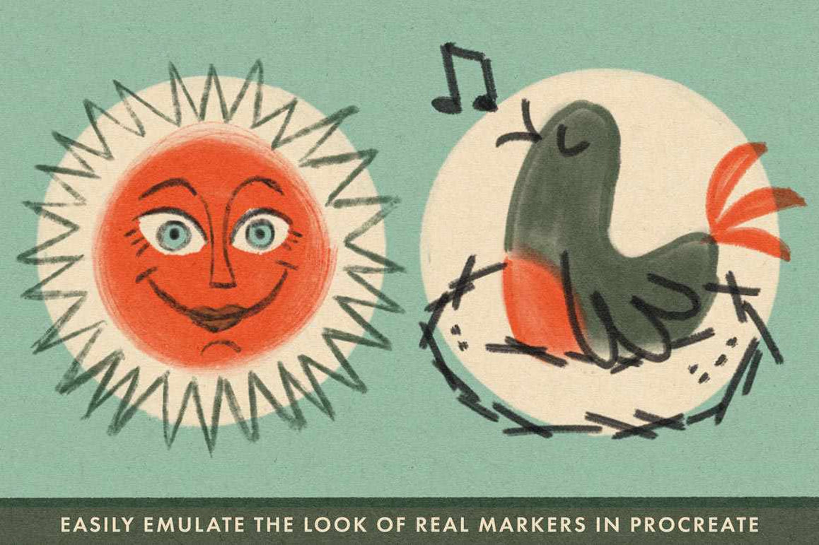 The Essential Affinity Designer Brush Bundle - RetroSupply Co.