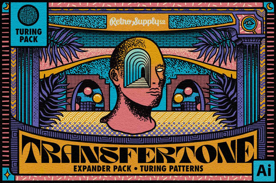 TransferTone Expander Pack | Turing Pattern Swatches for Illustrator ...