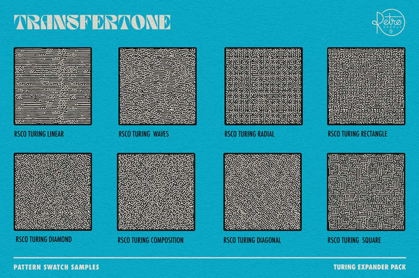 TransferTone Expander Pack | Turing Pattern Brushes for Affinity ...