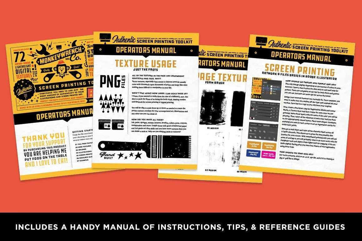 Authentic Screen Printer's Toolkit | RetroSupply Co.