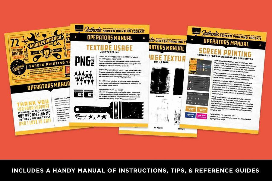 Authentic Screen Printer's Toolkit | RetroSupply Co.