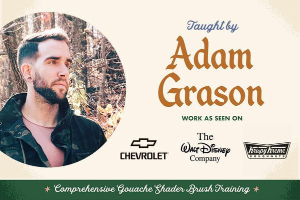 Comprehensive Gouache Shader Brush Training with Adam Grason ...