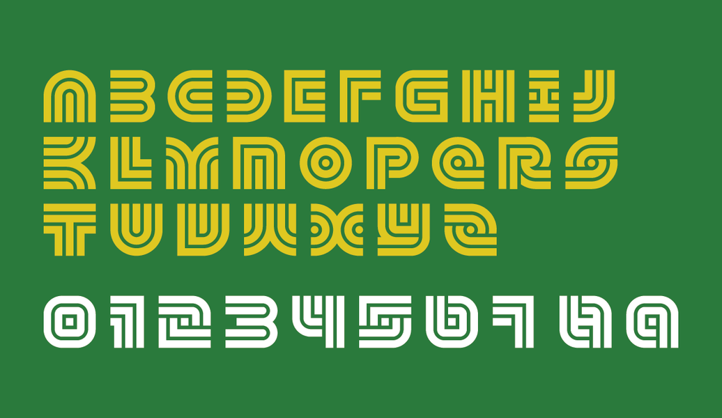 SOLID70 Display Font | RetroSupply Co.