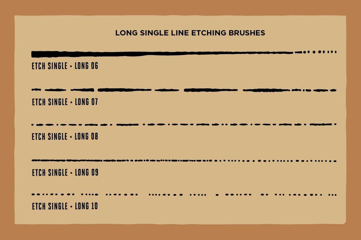 Grave Etcher | Engraving Brushes for Affinity Designer - RetroSupply Co.