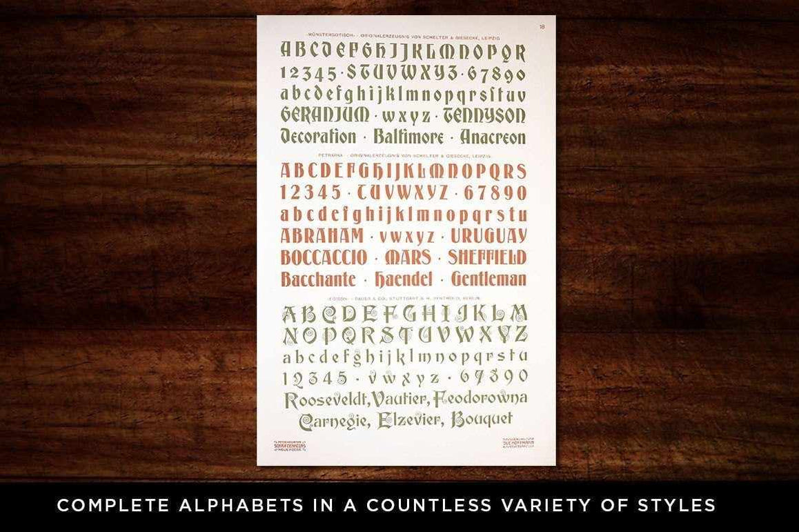 The Lettering Library Mega Bundle | RetroSupply Co.