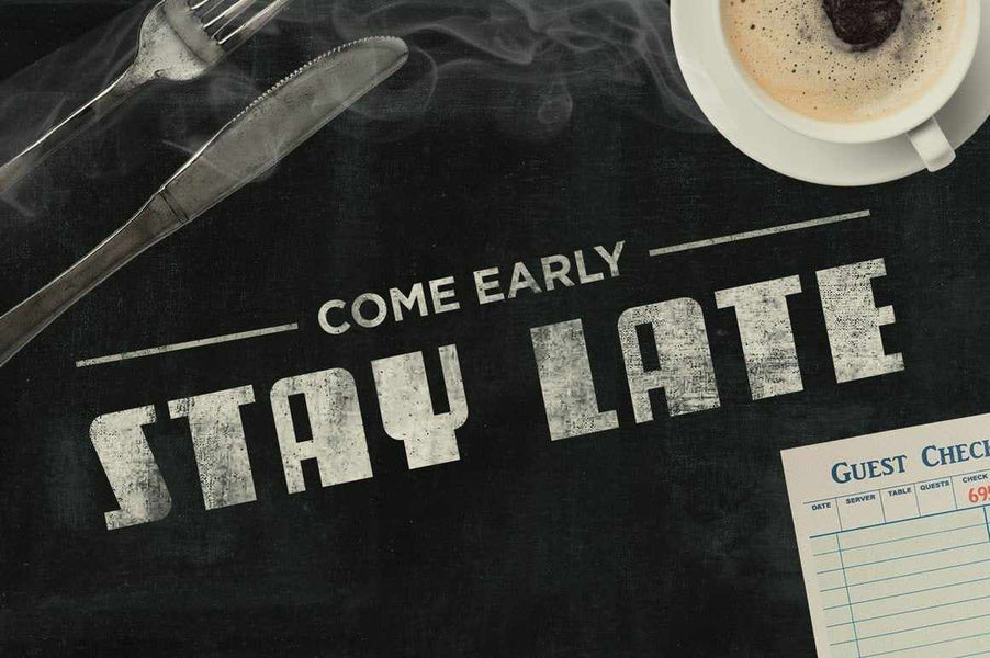 NightHawk Font - RetroSupply Co.