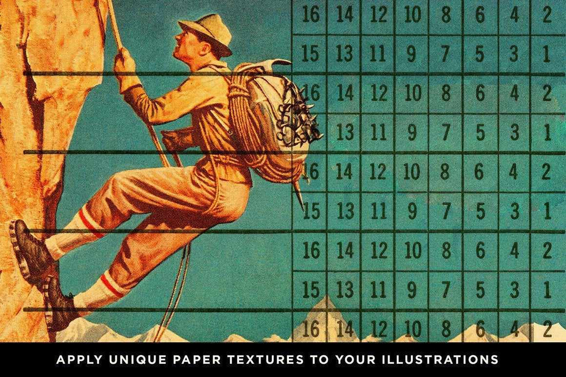 Paper Artifacts | Texture & Ephemera Bundle - RetroSupply Co.