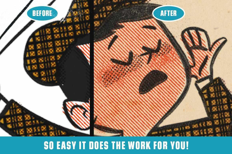 Paper Boy Paper Texture Bundle for Affinity | RetroSupply Co.