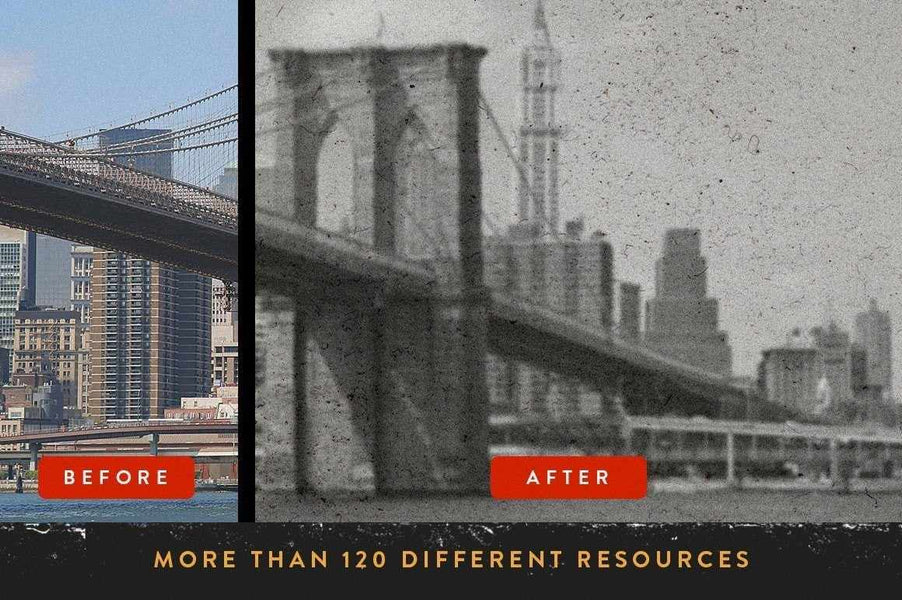 RetroLab - Retro and vintage Photoshop actions - RetroSupply Co.