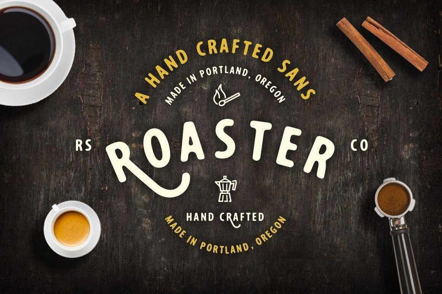 Roaster Font | RetroSupply Co.