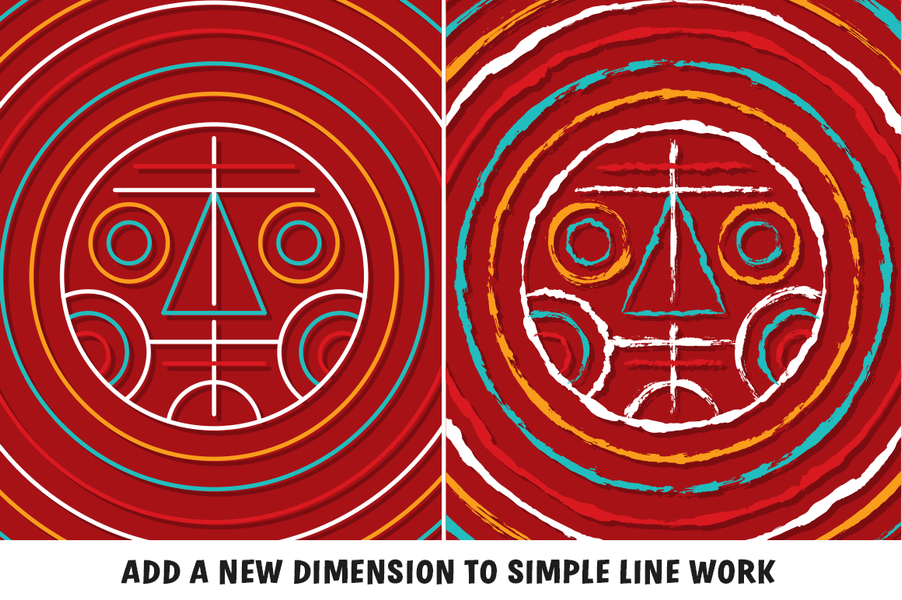 The Awesomely Organic Vector Brush Essential Bundle for Adobe Illustra ...