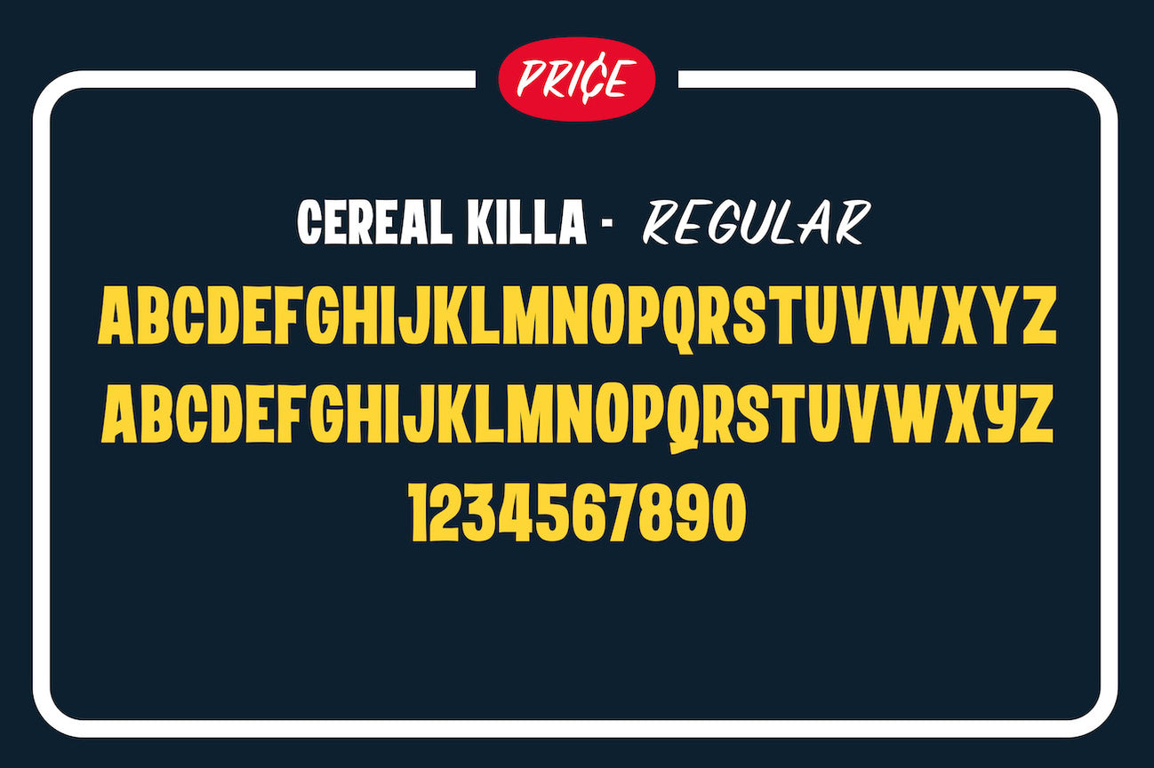 CEREAL KILLA Font | RetroSupply Co.