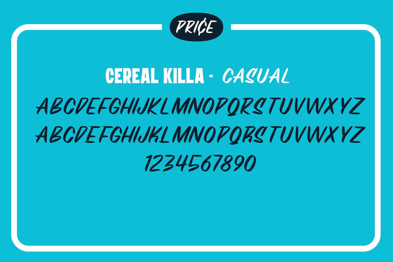 CEREAL KILLA Font | RetroSupply Co.