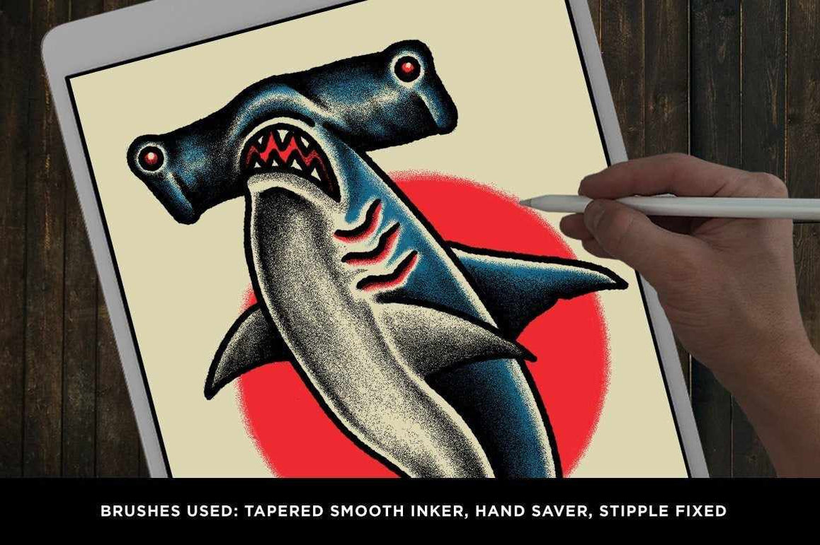 The Classic Procreate Illustration Brush Pack featuring Sam Larson - RetroSupply Co.