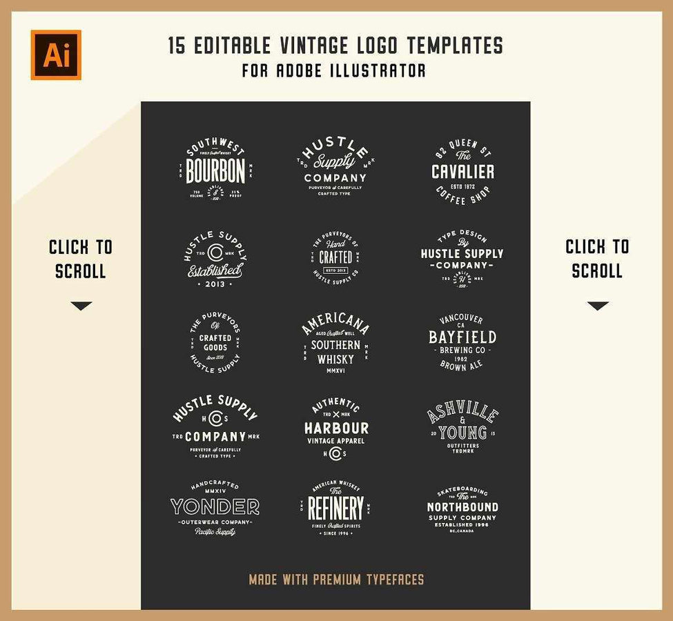The Collector's Font Bundle | RetroSupply Co.