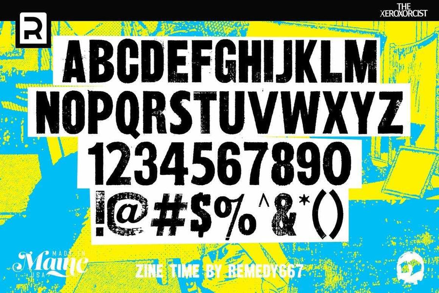 The Creature Feature Font Bundle | RetroSupply Co.