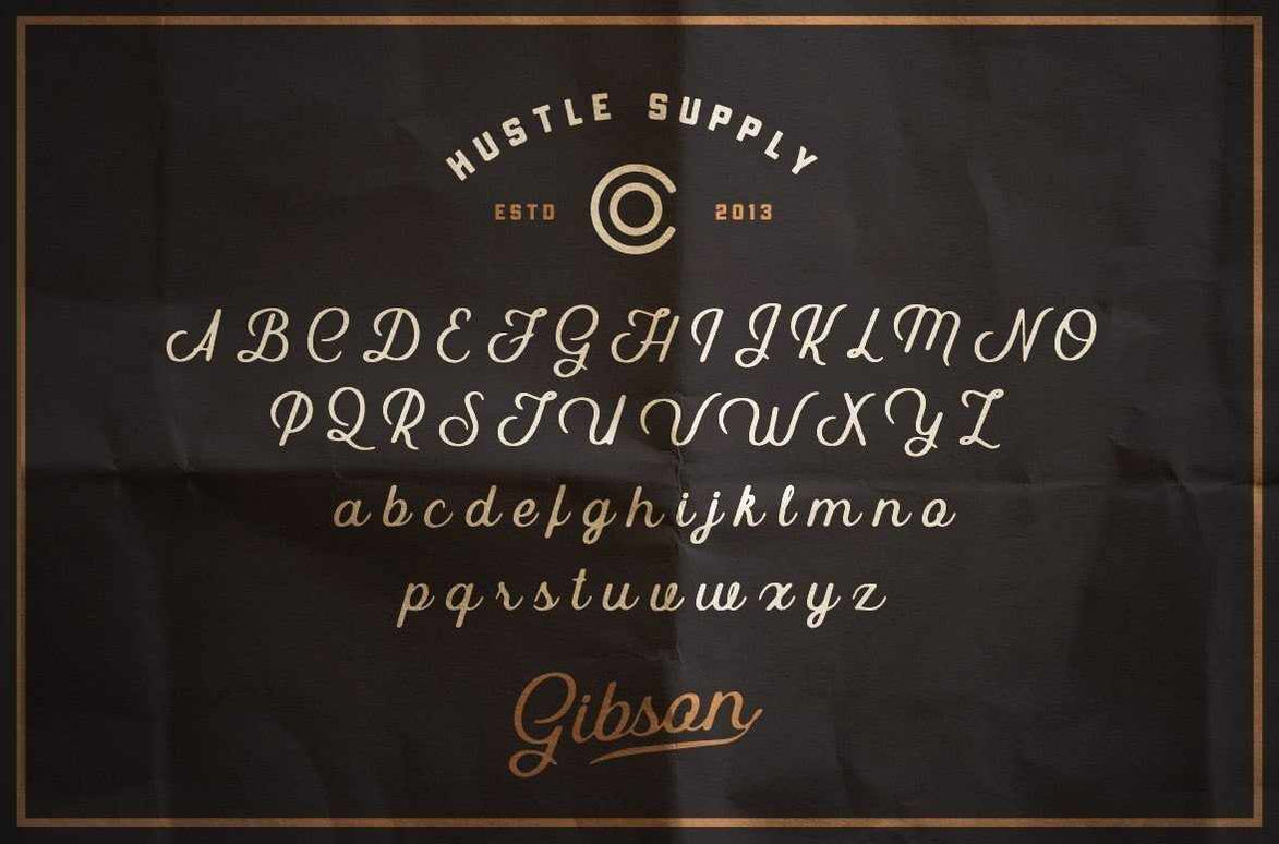 The Curiosities Font Collection | RetroSupply Co.
