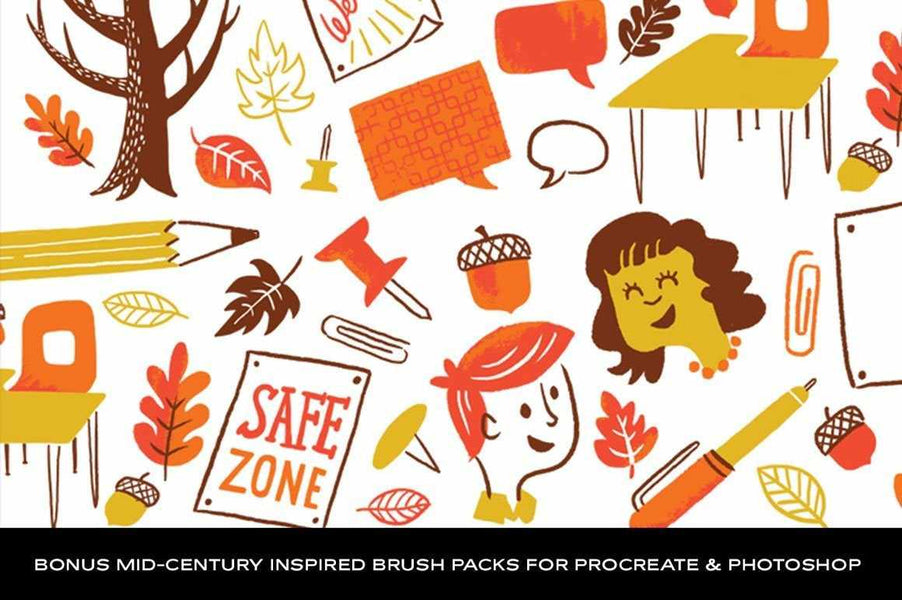 The Mid-Century Illustrator Masterclass with Brad Woodard - RetroSupply Co.