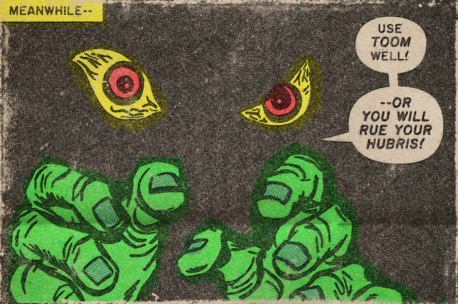 TOOM Horror Comic Font | RetroSupply Co.