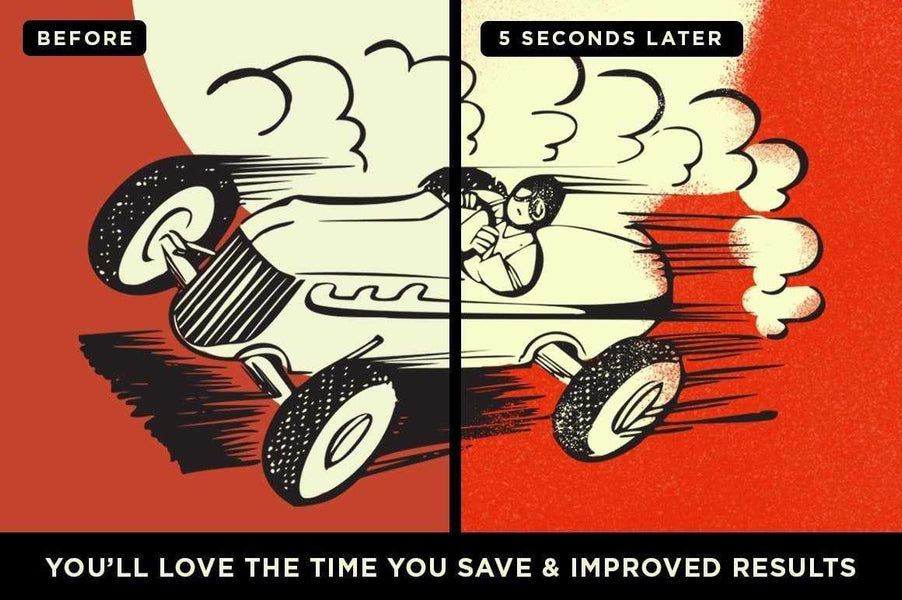 Turbo Textures Brush Kit for Adobe Photoshop - RetroSupply Co.