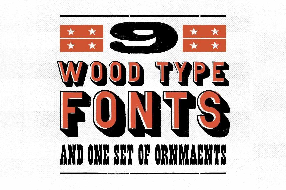 Wood Type Revival Bundle - RetroSupply Co.