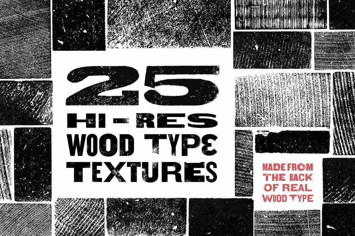 Wood Type Revival Bundle - RetroSupply Co.